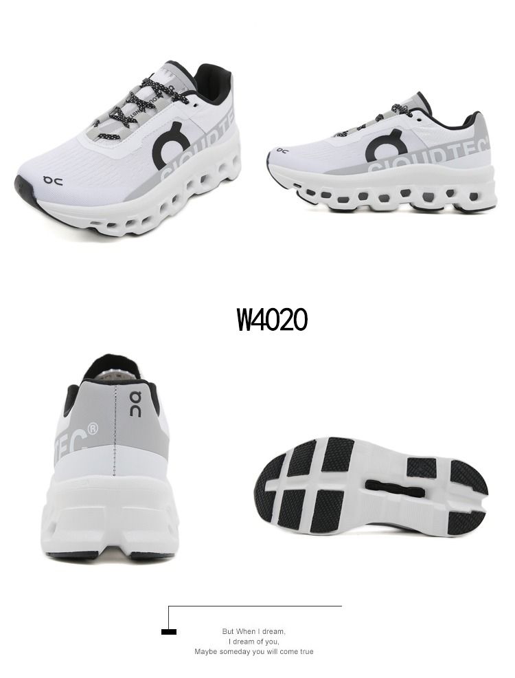 Sepatu On Cloud Monster Running Sneakers Grade AAA W4020 Semi Original ...