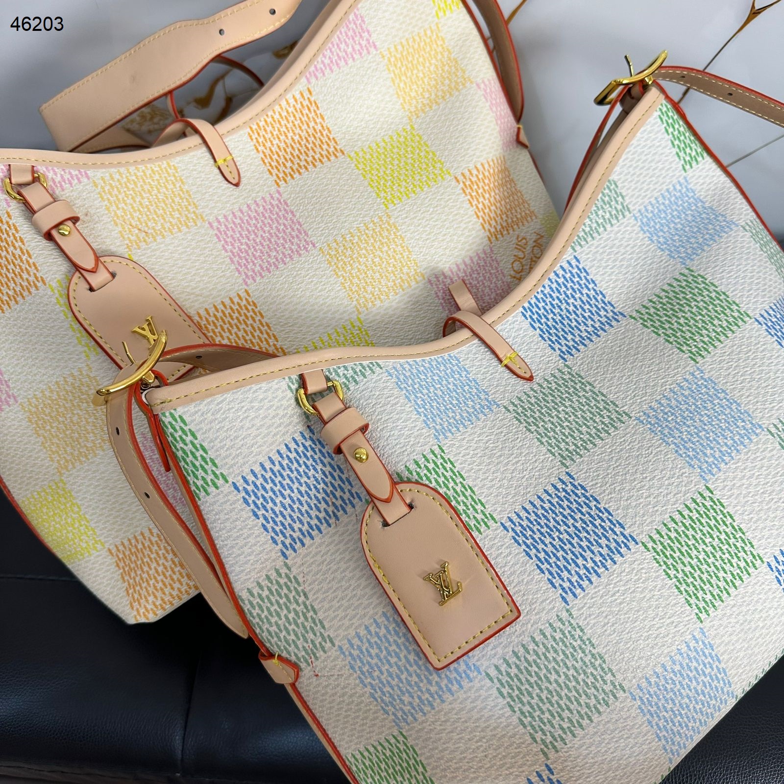 Tas LV 46203 Louis Vuitton Semi Platinum (Kode: LVT1344) - TasKW.com