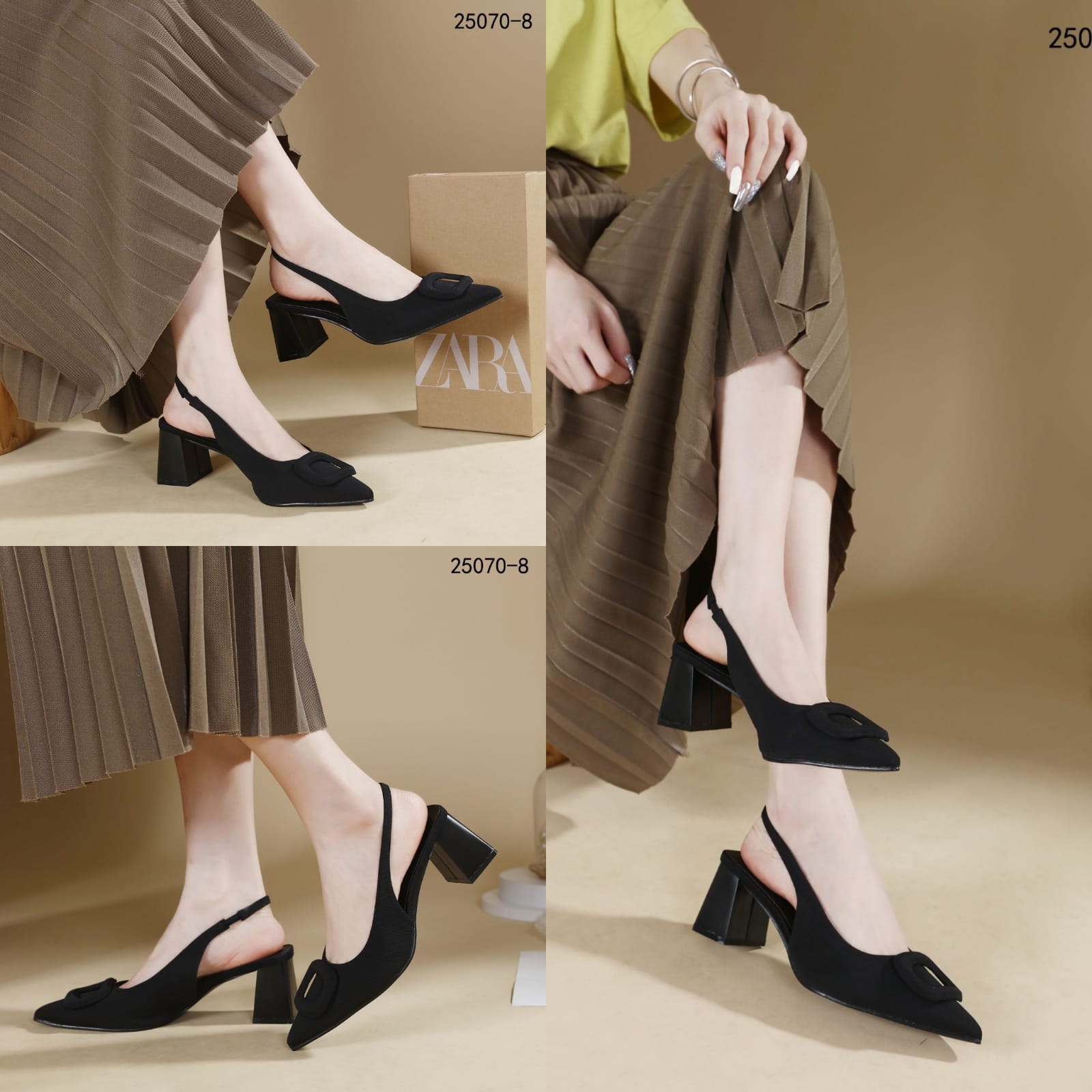 Sepatu Zara Shoes 25070-8 Semi Premium (Kode: SZR016) - TasKW.com