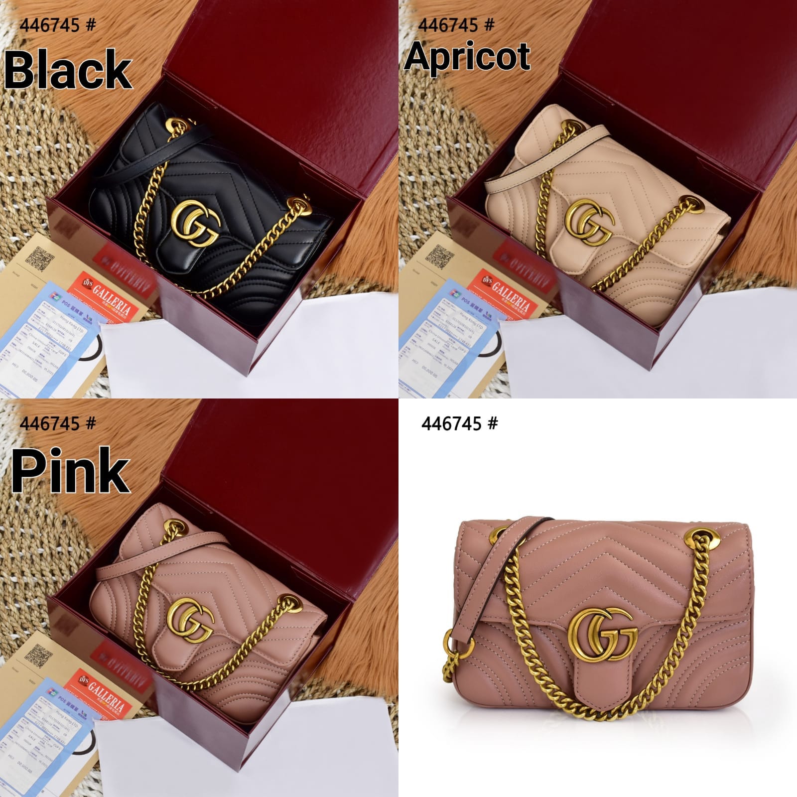 Tas Gucci Bag 446745 Mirror Like Original 1:1 (Kode: GUC1166) - TasKW.com