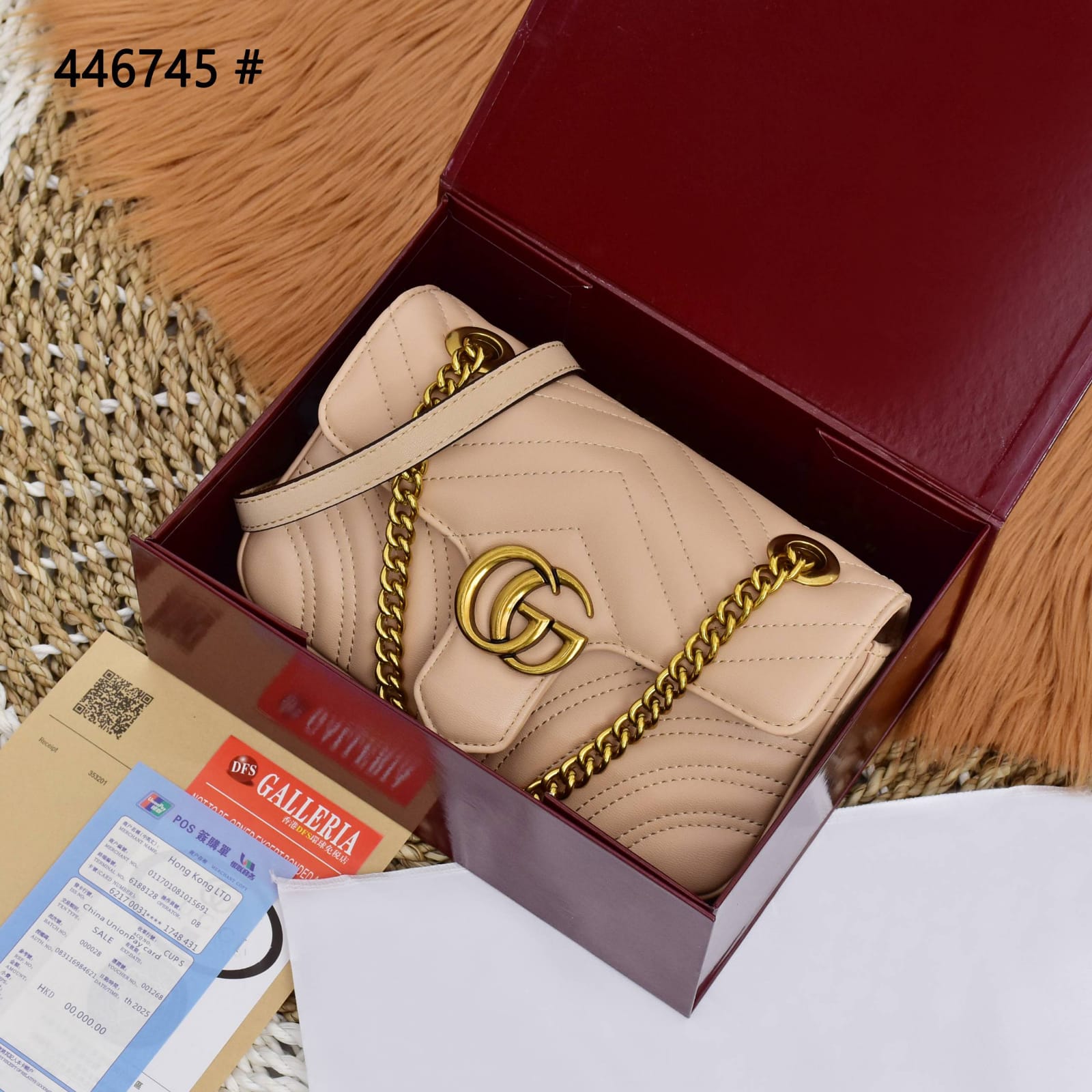 Tas Gucci Bag 446745 Mirror Like Original 1:1 (Kode: GUC1166) - TasKW.com