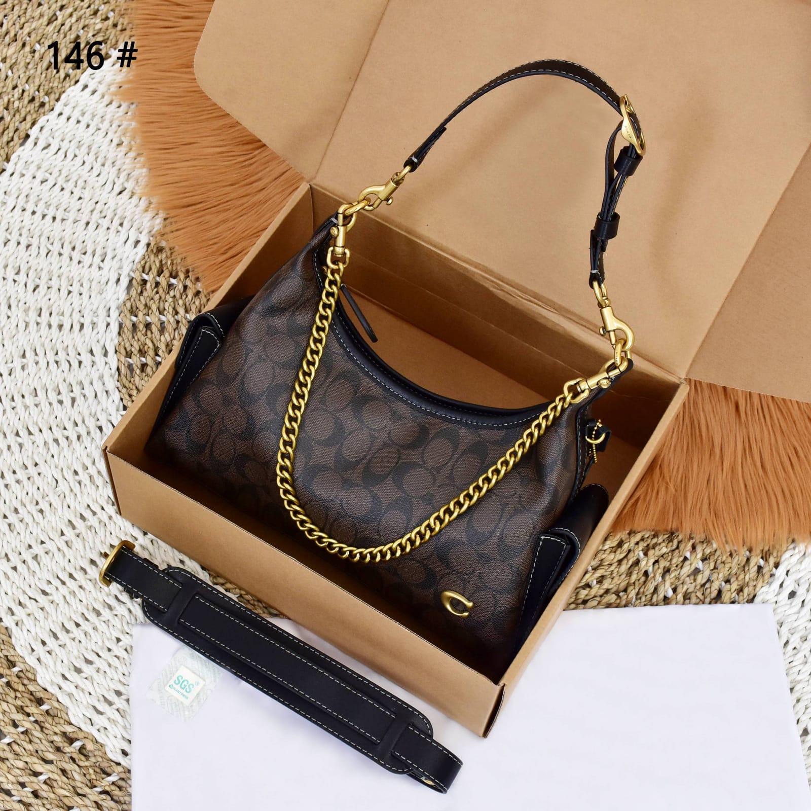 Tas Coach Bag 146 Mirror Like Original 1:1 (Kode: COA1294) - TasKW.com