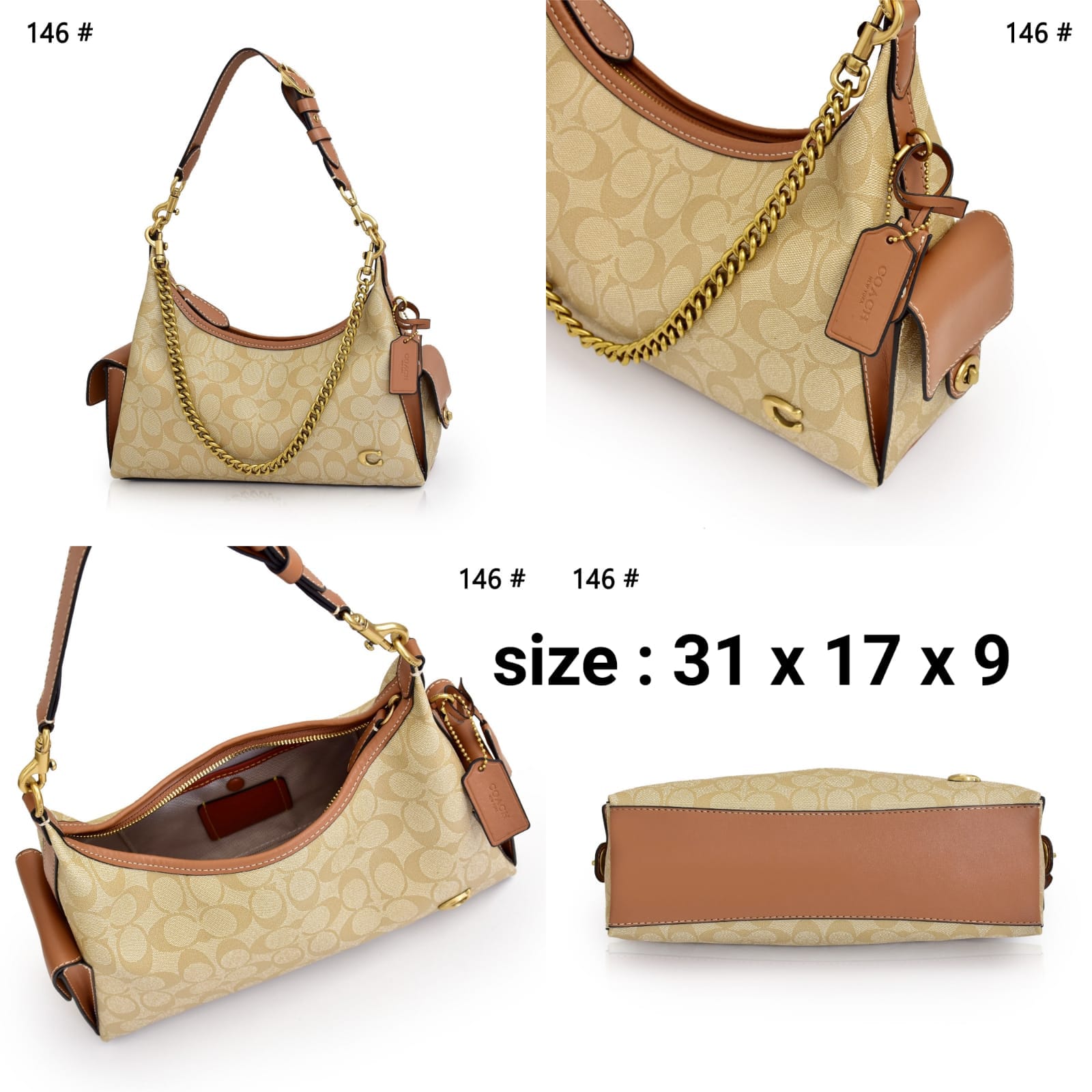 Tas Coach Bag 146 Mirror Like Original 1:1 (Kode: COA1294) - TasKW.com