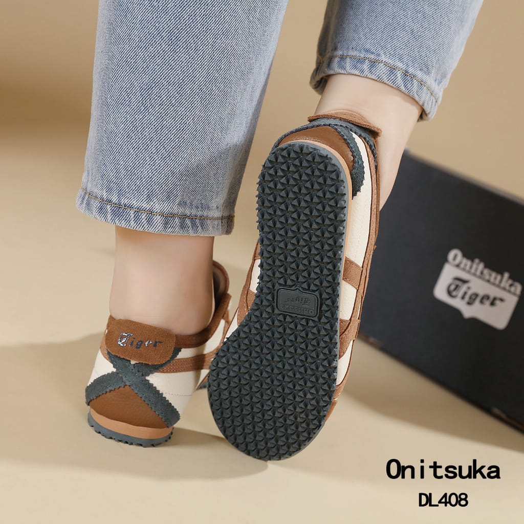 Sepatu Onitsuka Tiger Shoes DL408 Semi Platinum (Kode: SON014) - TasKW.com
