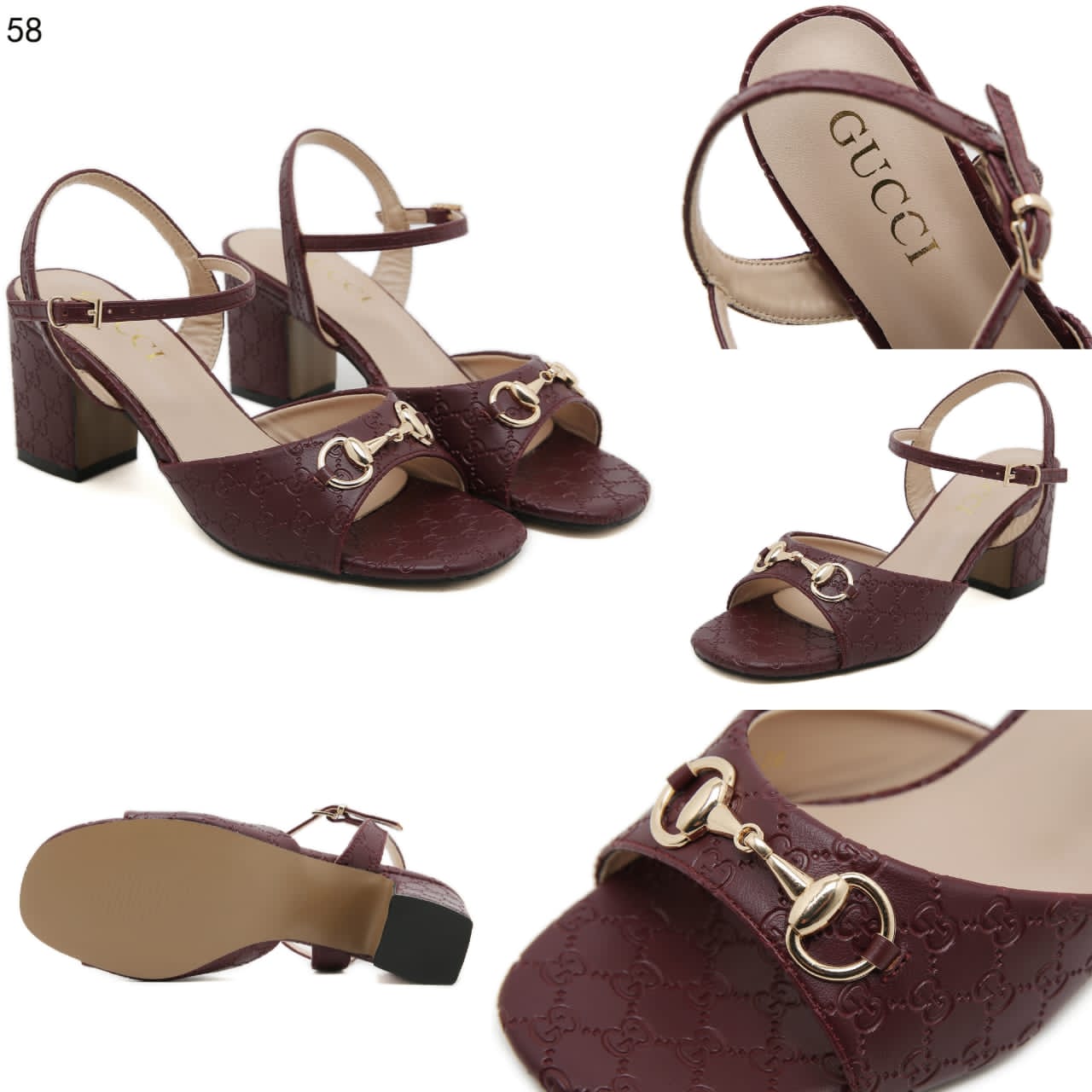Sandal Gucci Slope Shoes 158 Semi Premium (Kode: SGC049) - TasKW.com